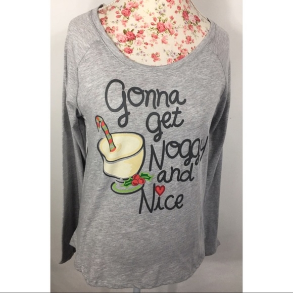 Eyeshadow | Tops | Eyeshadow Gonna Get Noggy And Nice Tee | Poshmark